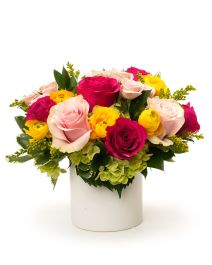 Sunshine and Roses is a Fresh Feel Good Arrangement